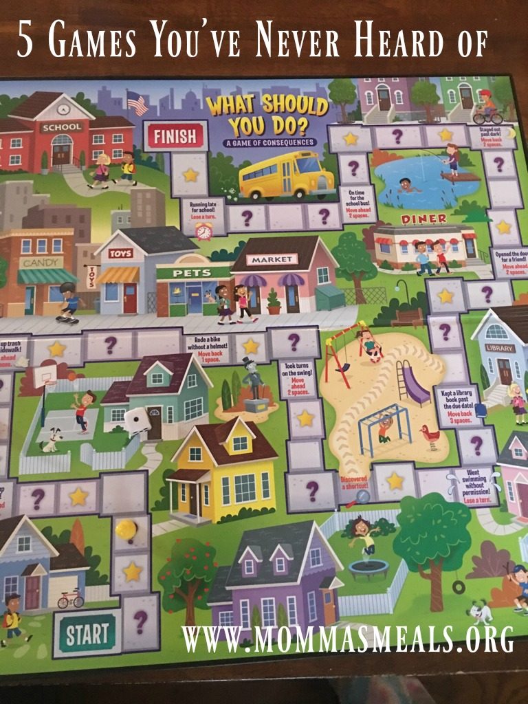5 Learning Games You've Never Heard Of - Momma's Meals